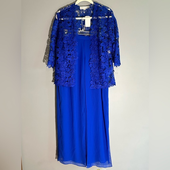 Emma Street | Pants & Jumpsuits | Emma Street Lace Pant Suit Combo 2pc ...